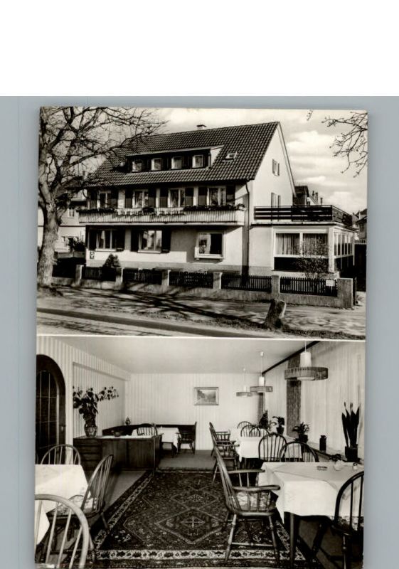 Calmbach Enz Hotel garni Luise Barth / Bad Wildbad /Calw LKR Nr ...