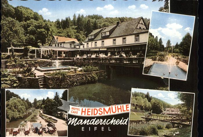 Manderscheid Eifel Hotel Heidsmuehle / Manderscheid /Bernkastel ...