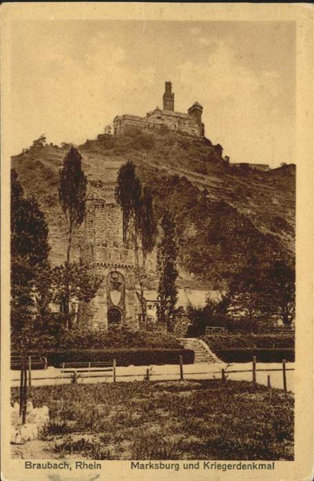 Braubach Rhein Braubach Marksburg.. | Ansichtskarten günstig
