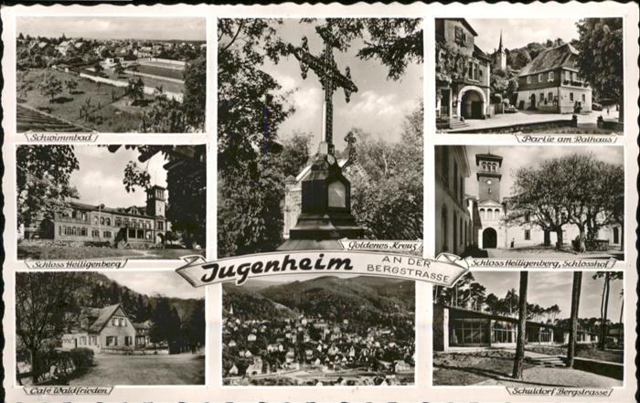 Jugenheim Bergstrasse Schwimmbad Rathaus Schloss Heiligenberg x Nr ...