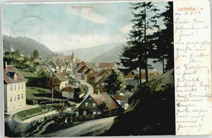 Lautenthal Harz Luftaufnahme / Langelsheim /Goslar LKR Nr. k109958 ...