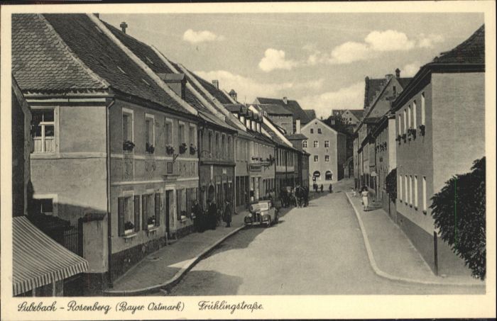Sulzbach-Rosenberg Fruehlingstrasse Bayerische Ostmark * Nr. wu88441 ...