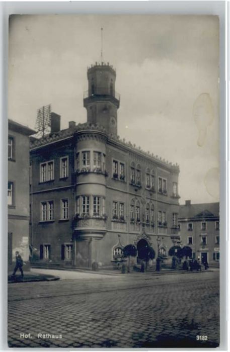 Hof Saale Hof Rathaus x / Hof /Hof.. | Ansichtskarten günstig