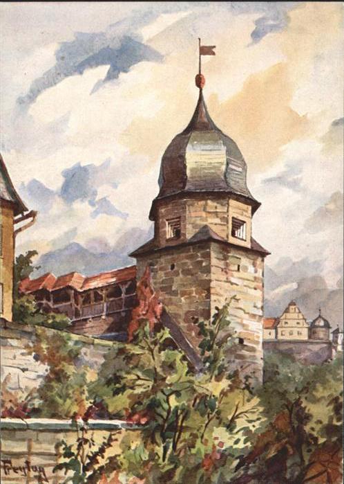Kronach Oberfranken Kuenstler C Freytag / Kronach /Kronach LKR Nr ...