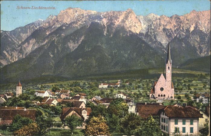 Schaan Liechtenstein / Liechtenstein / Nr. ca24119 - oldthing: Ansichtskarten Liechtenstein