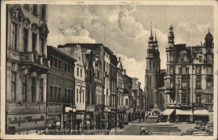 Oppeln Oberschlesien Kreuzkirche / Opole / Nr. wf58012 - oldthing ...
