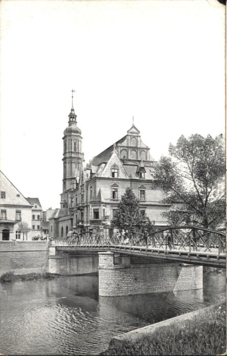 Oppeln Kirche Schlossbruecke * | Ansichtskarten günstig