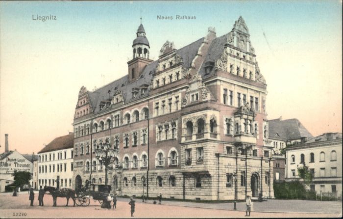 Liegnitz Rathaus * Nr. wu87025 - oldthing Ansichtskarten ...