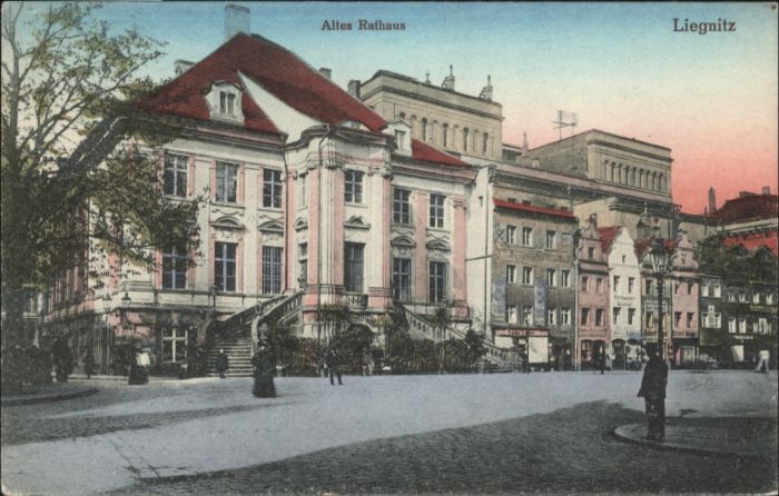 Liegnitz Rathaus * Nr. wu87025 - oldthing: Ansichtskarten ...