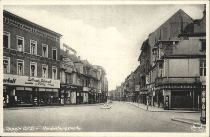 Oppeln Oberschlesien Hindenburgstrasse * Nr. wx34265 - oldthing ...