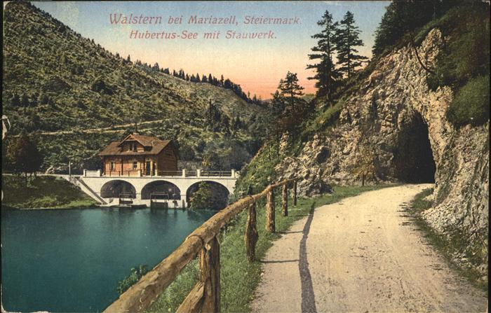 Walster Walstern Mariazell Hubertus See Stauwerk Nr. wz55982 - oldthing ...