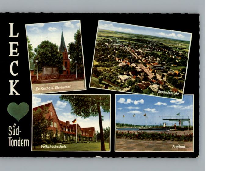 Leck Schwimmbad / Leck /Nordfriesland LKR Nr. k102422 - oldthing ...