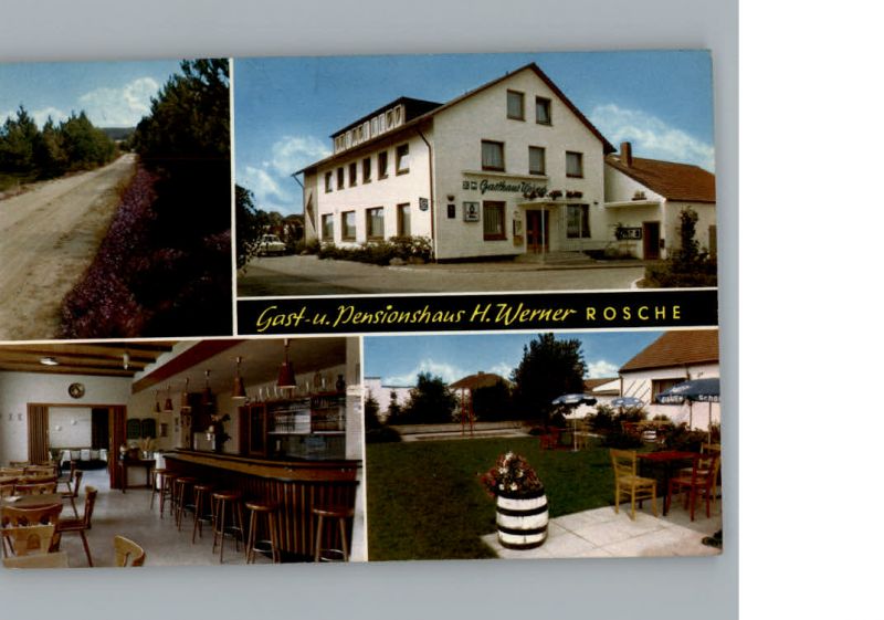Rosche Gasthaus Werner / Rosche /Uelzen LKR Nr. k108638 - oldthing ...