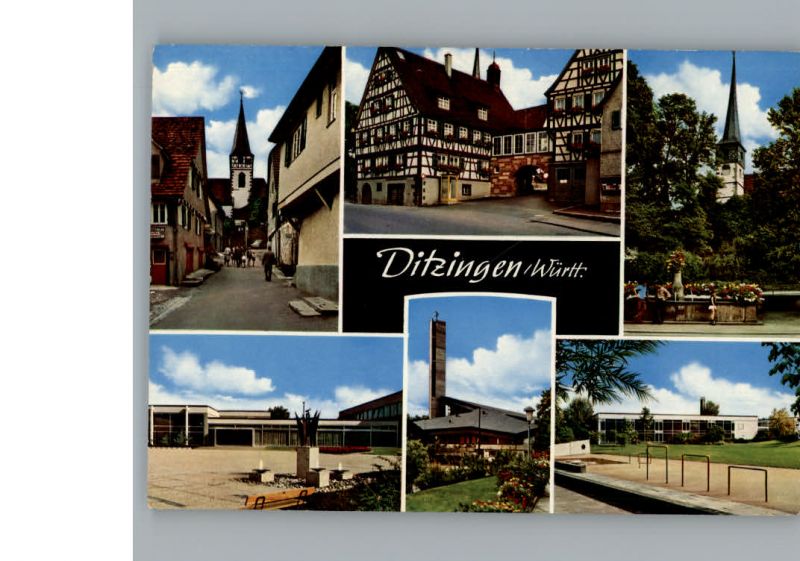 Ditzingen / Ditzingen /Ludwigsburg LKR Nr. k137618 - oldthing ...