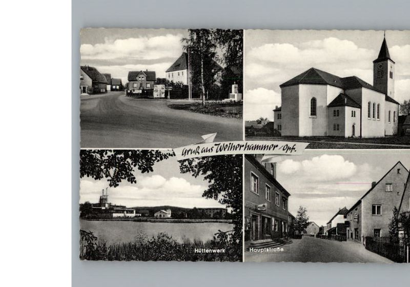 Weiherhammer * 1955 Nr. we00791 - oldthing: Ansichtskarten Bayern