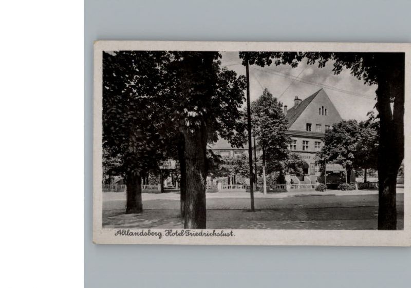 Altlandsberg Hotel Friedrichslust /.. | Ansichtskarten günstig