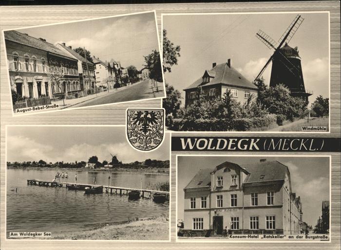 Woldegk Windmuehle Am Woldegker See Hotel Ratskeller Kat. Woldegk Nr ...