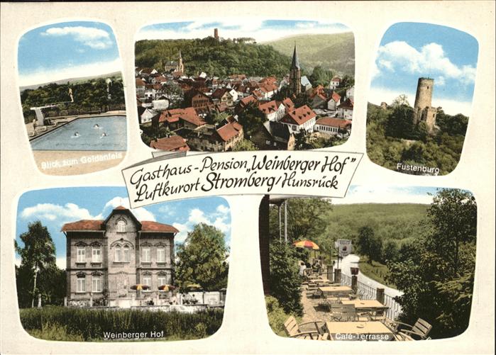 Stromberg Hunsrueck Fustenburg.. | Ansichtskarten günstig