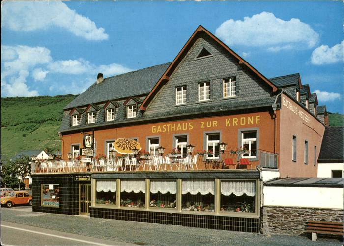 Oberfell Weinhaus Zur Krone Christ und Soehne Kat. Oberfell Nr. pw16610 ...