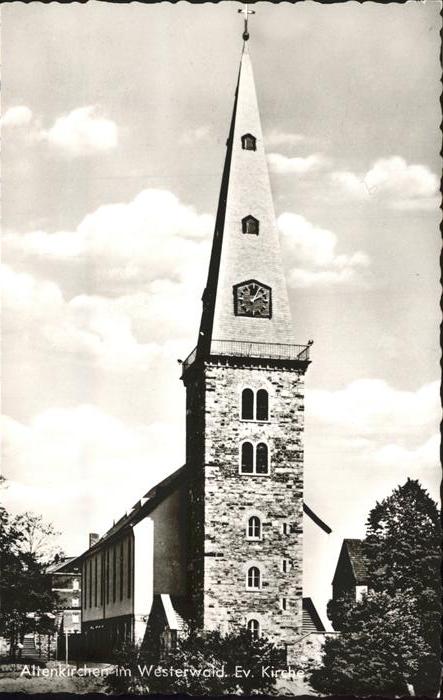 Altenkirchen Pfalz Kirche Schillerstrasse St Wendelerstrasse Kat ...