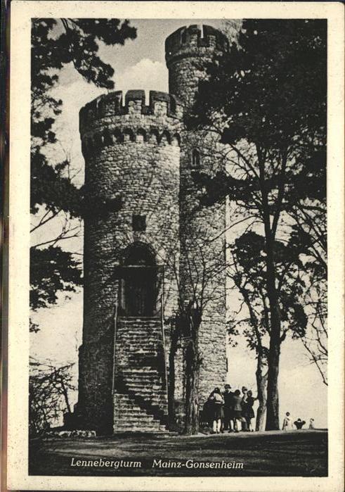 Gonsenheim Lennebergturm / Mainz /Mainz Stadtkreis Nr. wf83400 ...