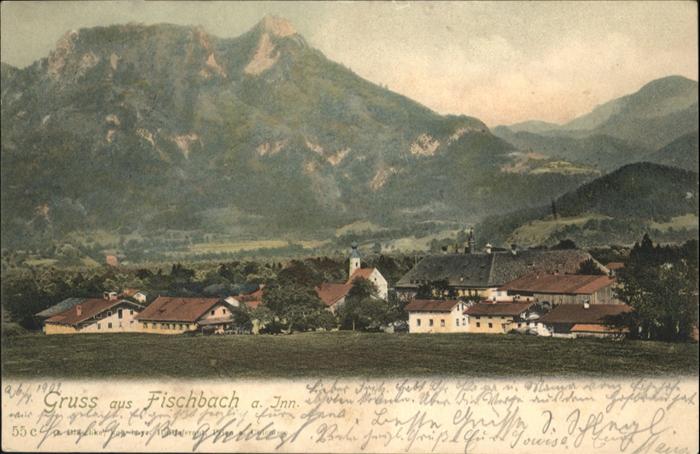 Fischbach Inn Ruine Falkenstein / Flintsbach a.Inn /Rosenheim LKR Nr ...