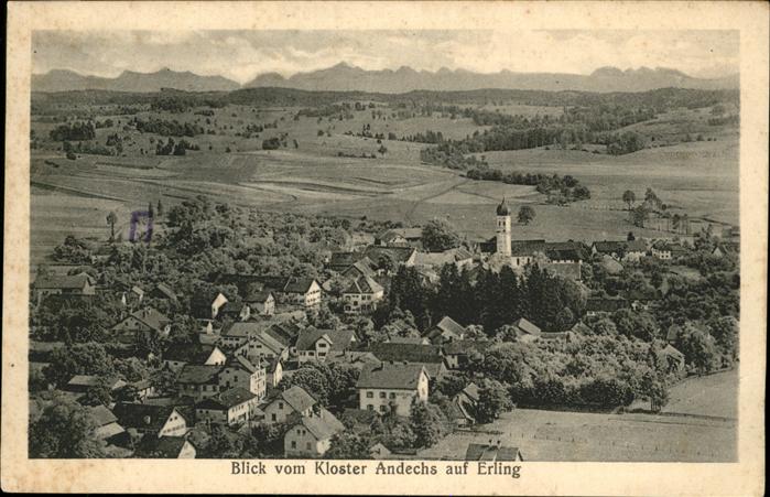 Erling Kloster Andechs Nr. wd75400 - oldthing: Ansichtskarten Bayern