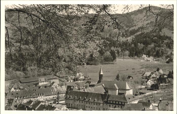 Guenterstal Freiburg Blick alte Kloster / Freiburg im Breisgau ...