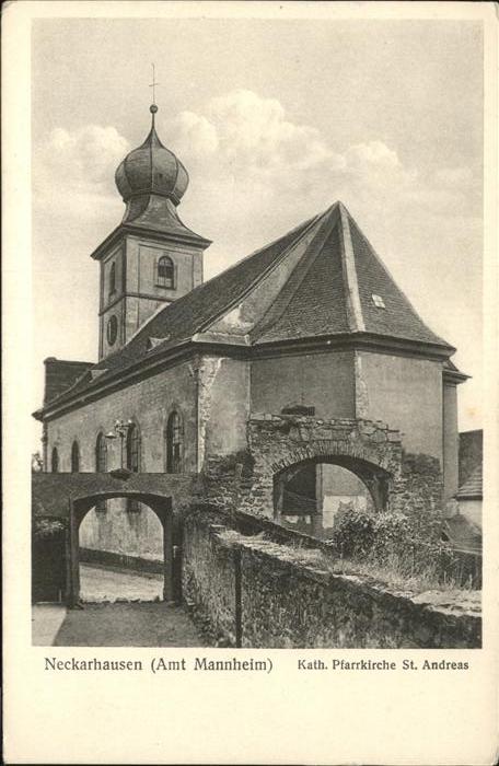 Neckarhausen Edingen Kath. Pfarrkirche / Edingen-Neckarhausen ...