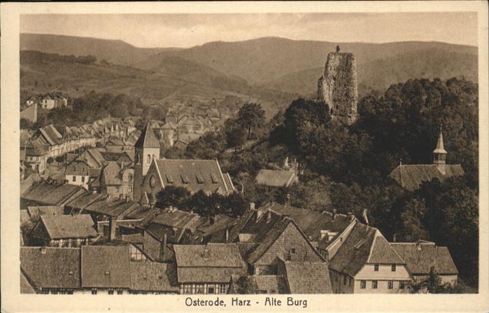 Osterode Harz Alte Burg Kat.. | Ansichtskarten günstig