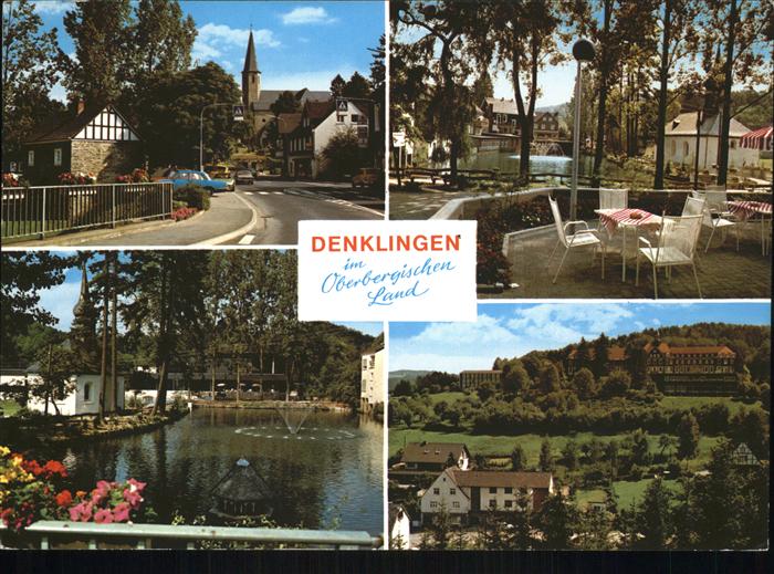 Denklingen Oberbergischer Kreis Teilansichten Denklingen Kirche Park ...