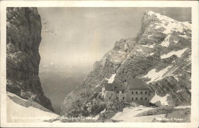 Saalfelden Steinernes Meer Riemannhaus Breithorn / Saalfelden am ...