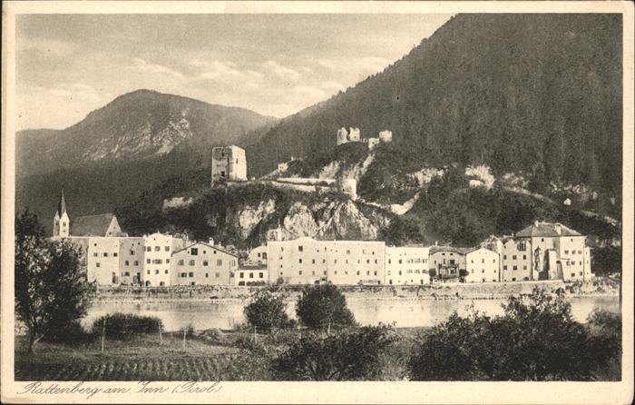Rattenberg Tirol Teilansicht Rattenberg Schlossberg Burg Kat ...
