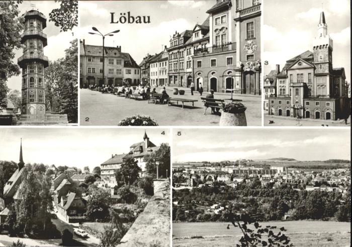 Loebau Sachsen Loebau Aussichtsturm.. | Ansichtskarten günstig