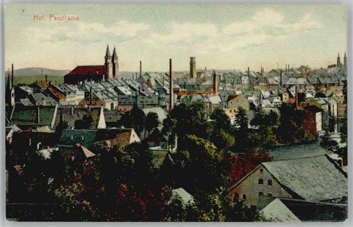 Hof Saale * Nr. we09298 - oldthing Ansichtskarten: Bayern