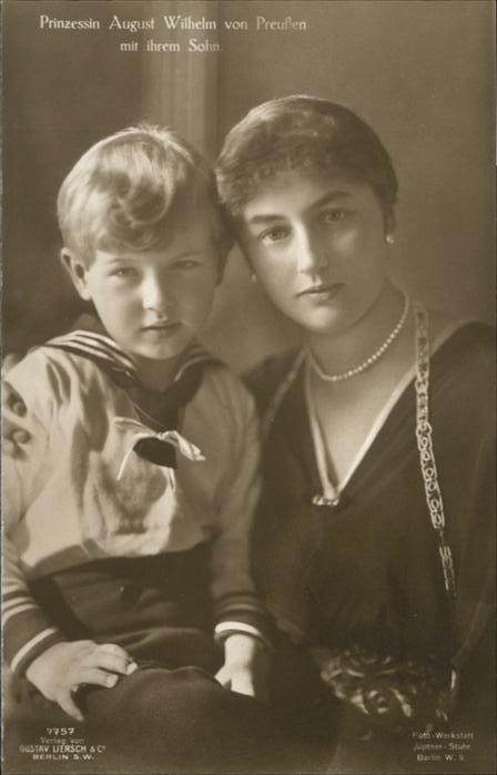 Adel Preussen Prinzessin Alexandra Sohn Kind / Koenigshaeuser / Nr ...