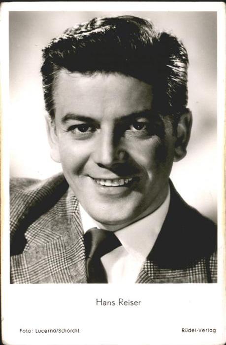 Schauspieler Hans Reiser Ruedel Verlag Nr. wq98770 - oldthing ...