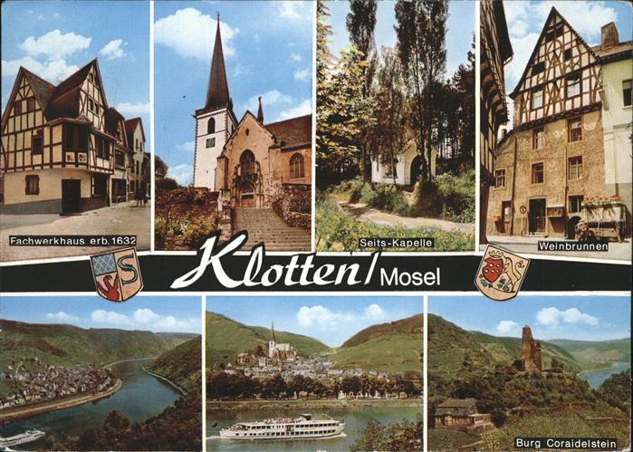 Klotten Klotten Fliegeraufnahme x / Klotten /Cochem-Zell LKR Nr ...