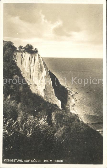 Stubbenkammer Ruegen Koenigsstuhl Kreidefelsen Aussichtsplattform ...