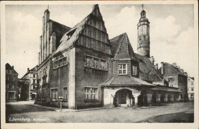 Loewenberg Gransee Rathaus Kat. Loewenberger Land Nr. dd17433 ...
