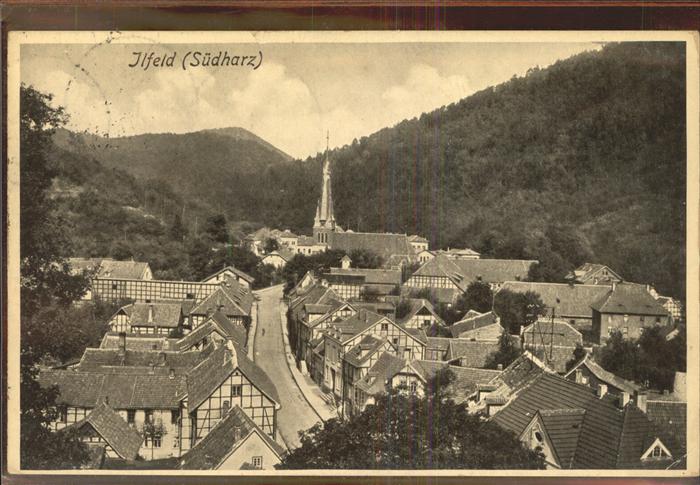 Ilfeld Ilfeld Suedharz Panorama Vogelperspektive Kat. Ilfeld Suedharz ...