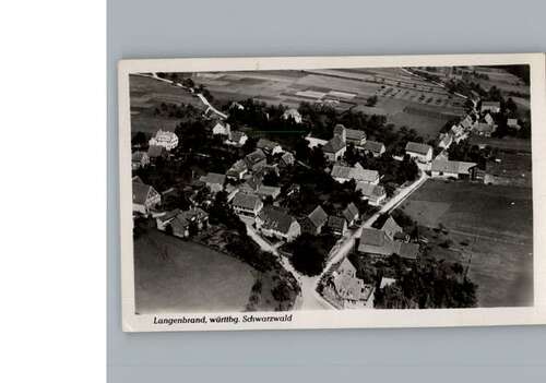 Langenbrand Forbach Fliegeraufnahme / Forbach /Rastatt LKR Nr. k131057 ...
