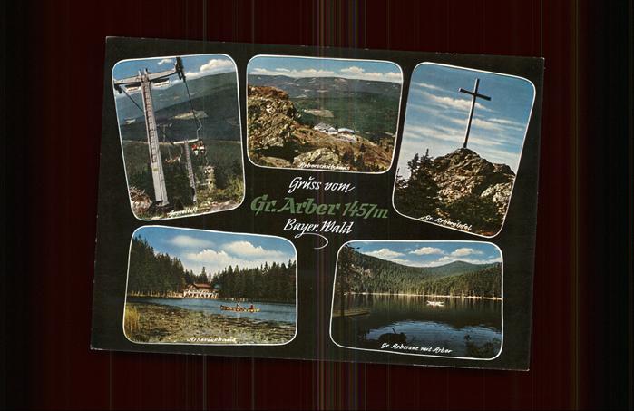 Sessellift Gross Arber Arbergipfel Kat. Bahnen Nr. kk42979 - oldthing ...