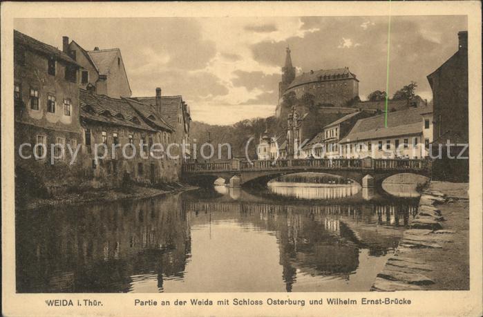 Weida Thueringen Partie an der Weida Kat. Weida Thueringen Nr. dg14775 ...