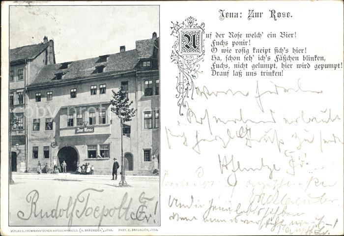 Jena Zur Rose Kat. Jena | Ansichtskarten günstig