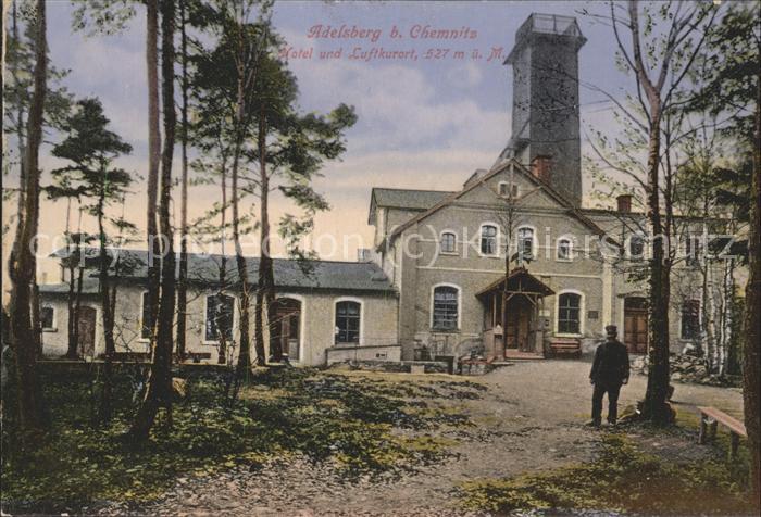 Adelsberg Chemnitz mit Turm Kat. Chemnitz Nr. dg20316 - oldthing ...