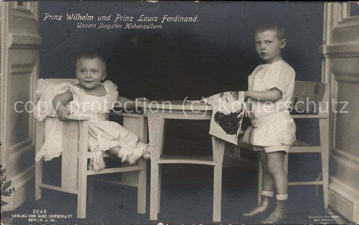 Adel Preussen Prinz Wilhelm und.. | Ansichtskarten günstig