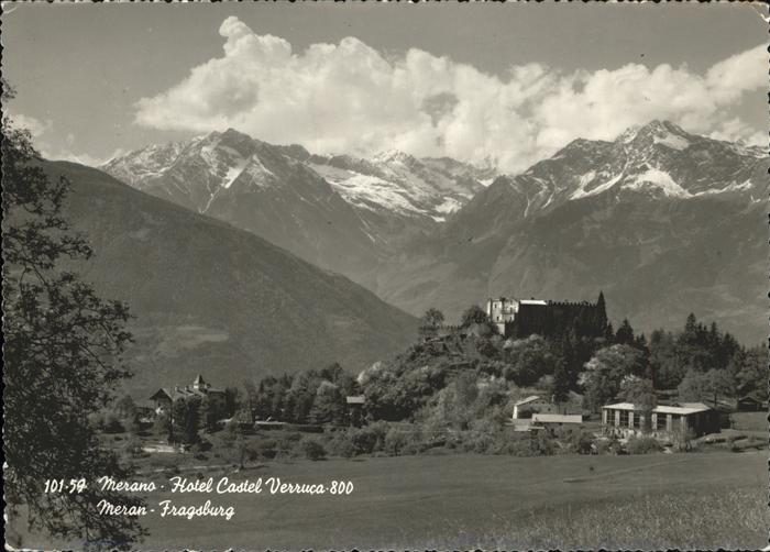 Merano Suedtirol Hotel Castel Verruca Kat. Merano Nr. kk52282 ...