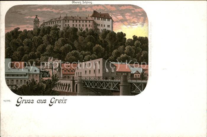 Greiz Thueringen Oberes Schloss Kat. Greiz Nr. dg15352 - oldthing ...