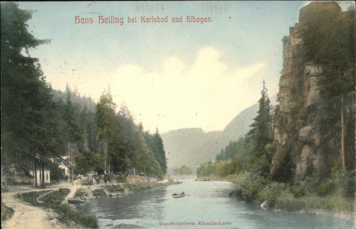 Karlsbad Eger Boehmen Hans Heiling Felsen an der... | oldhting.de